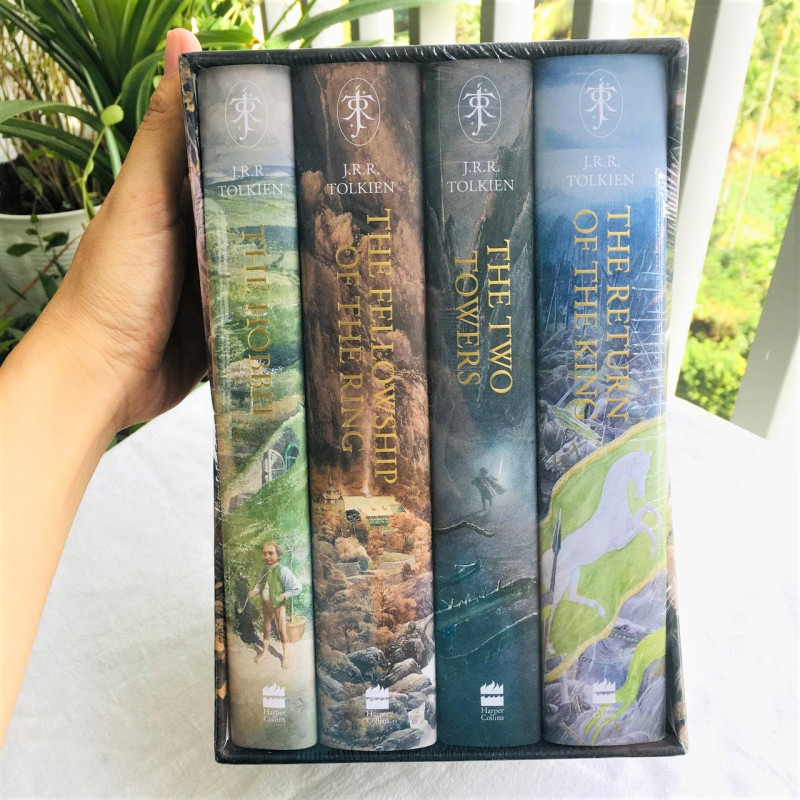 The Hobbit and The Lord of the Rings Boxed Set by J. R. R. Tolkien ...